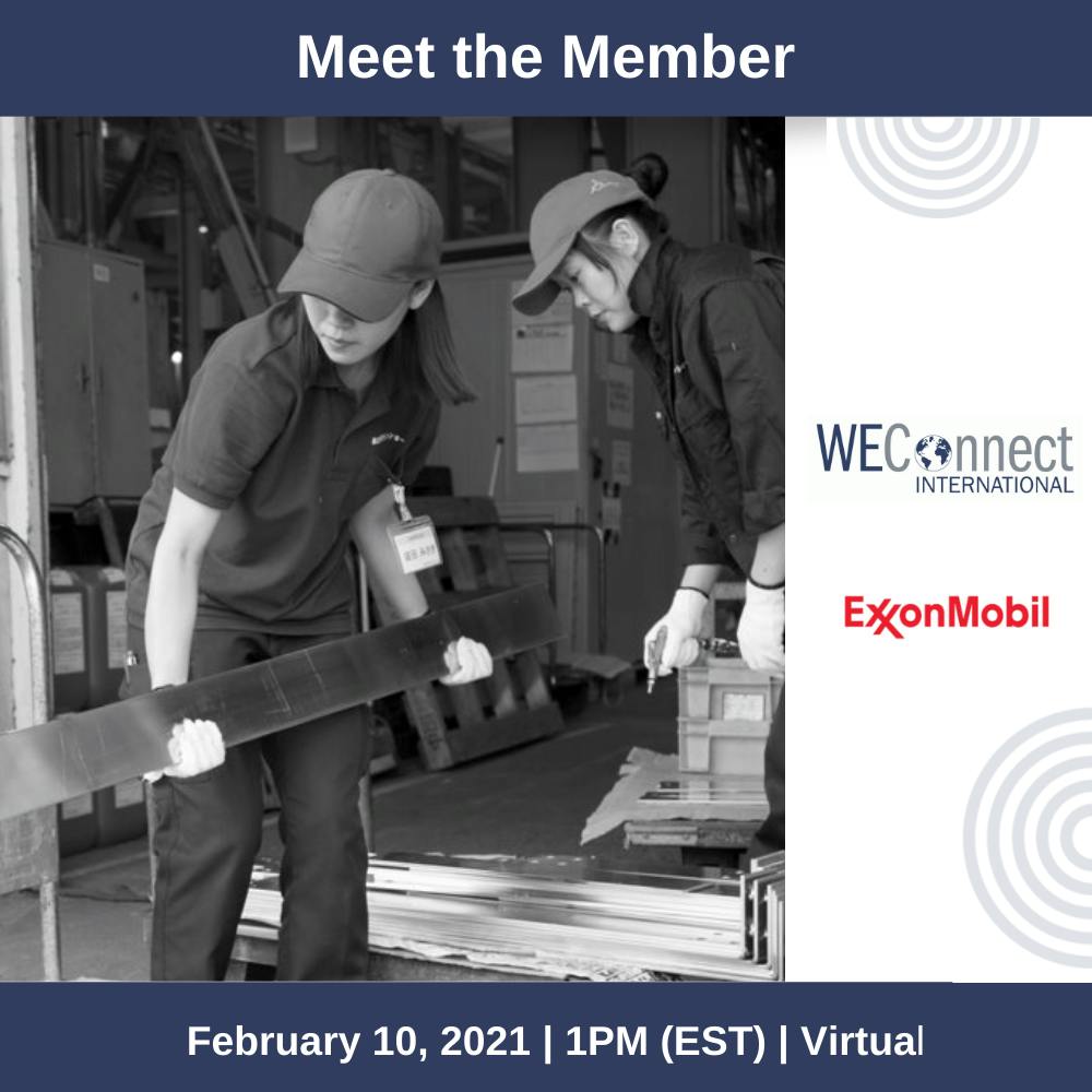 Meet the Member: Exxon Mobil - presented by WEConnect International in ...