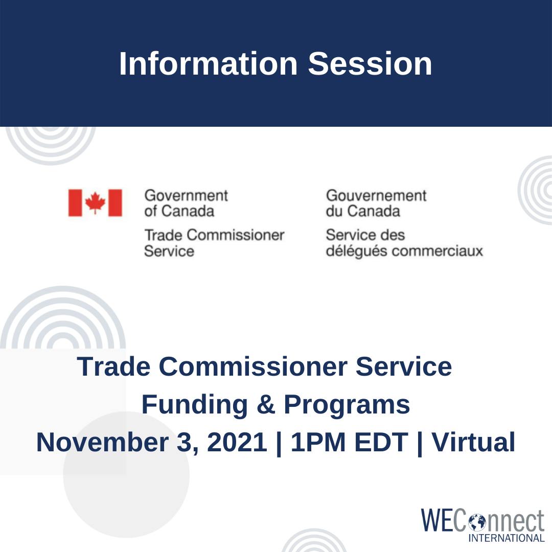 Canada’s Trade Commissioner Service: Information Session for Women ...