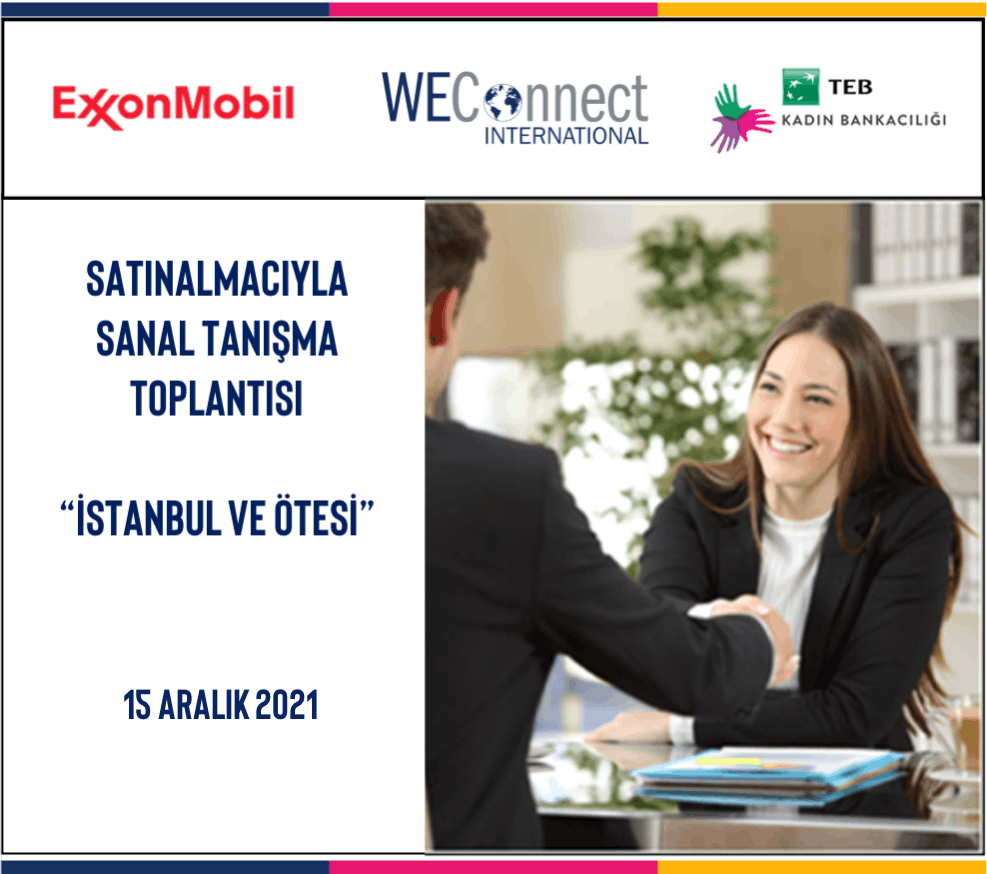 GO BEYOND ISTANBUL, ExxonMobil & TEB & WEConnect International Meet the ...